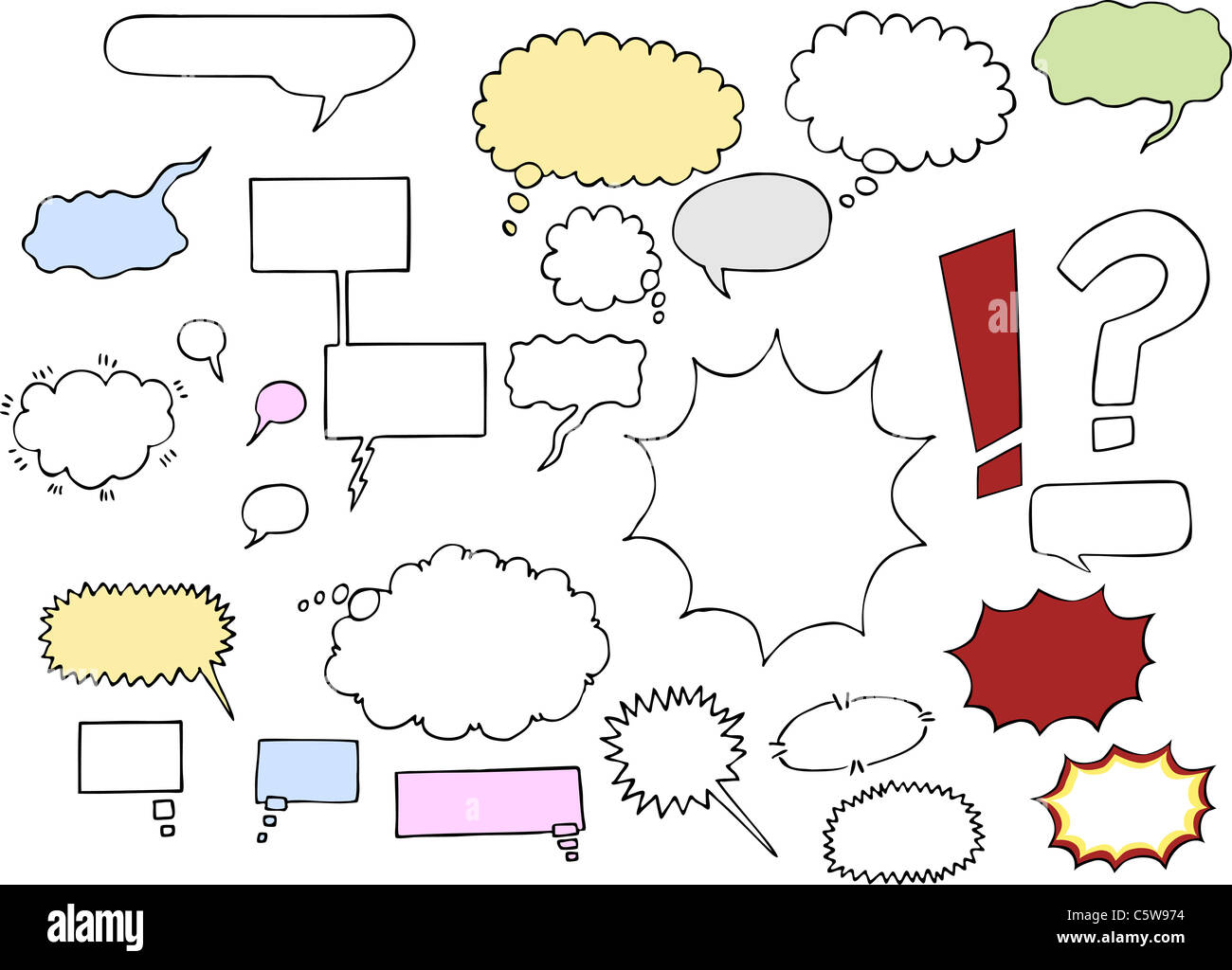 Manga word cloud hi-res stock photography and images - Alamy