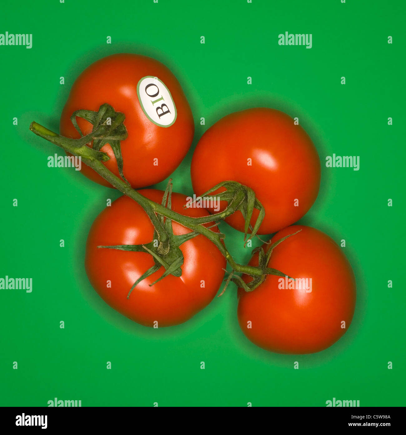 Tomatoes organic label hi-res stock photography and images - Alamy