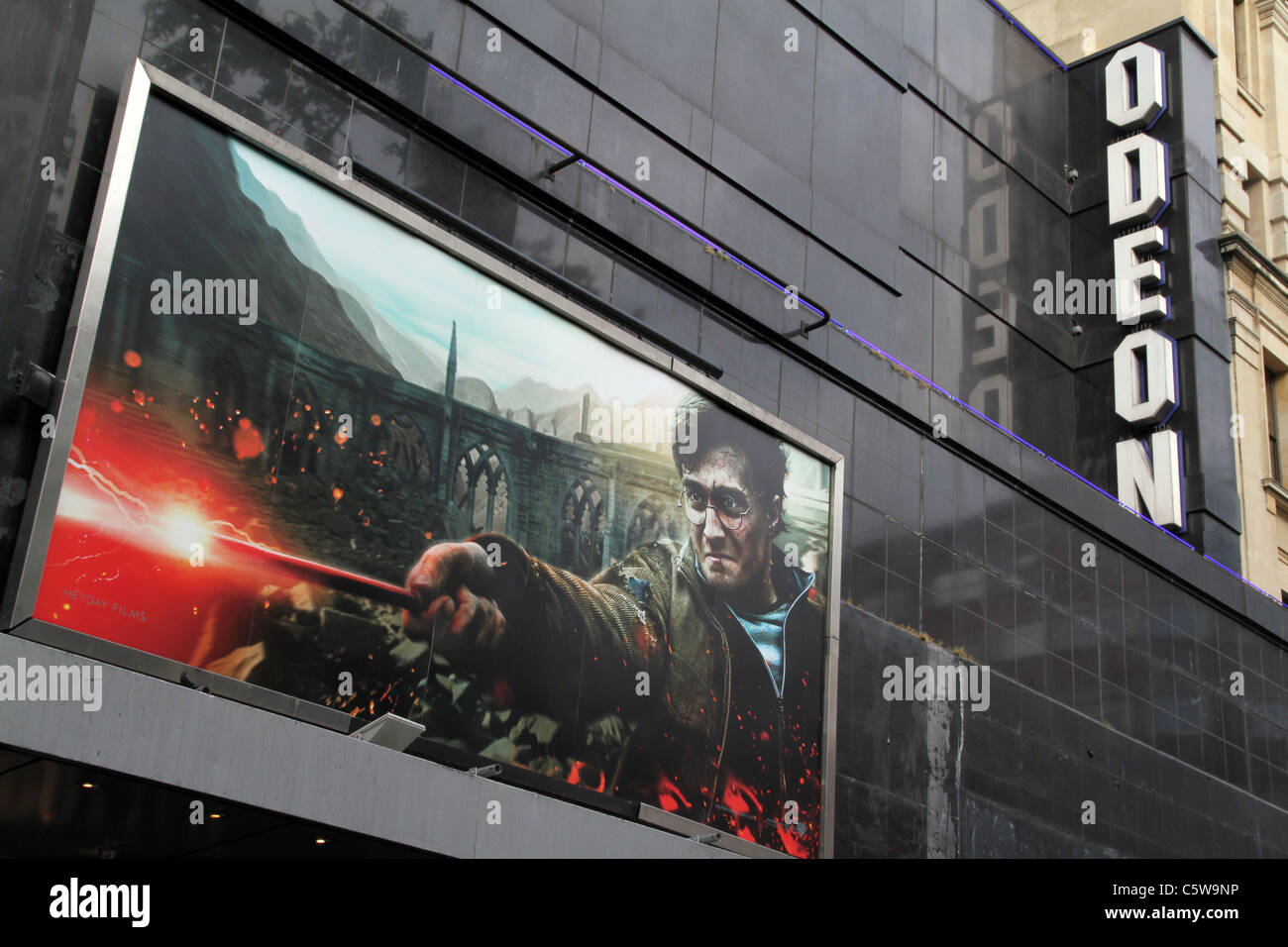 Harry Potter last film showing at Odeon in Leicester Square, London, UK ...
