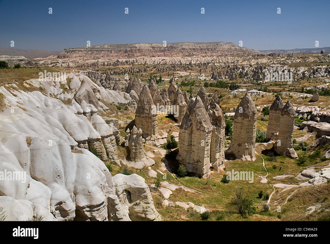 Turkey, Cappadocia, Goreme, View of rock formation Stock Photo - Alamy