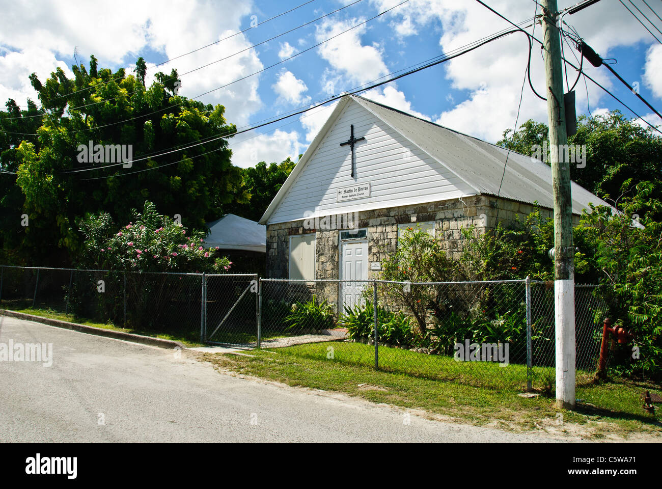 St. Martin de Porres Roman Catholic Church, Parham Town, Antigua Stock ...