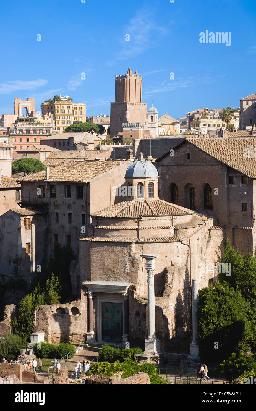 The temple of romulus hi-res stock photography and images - Alamy