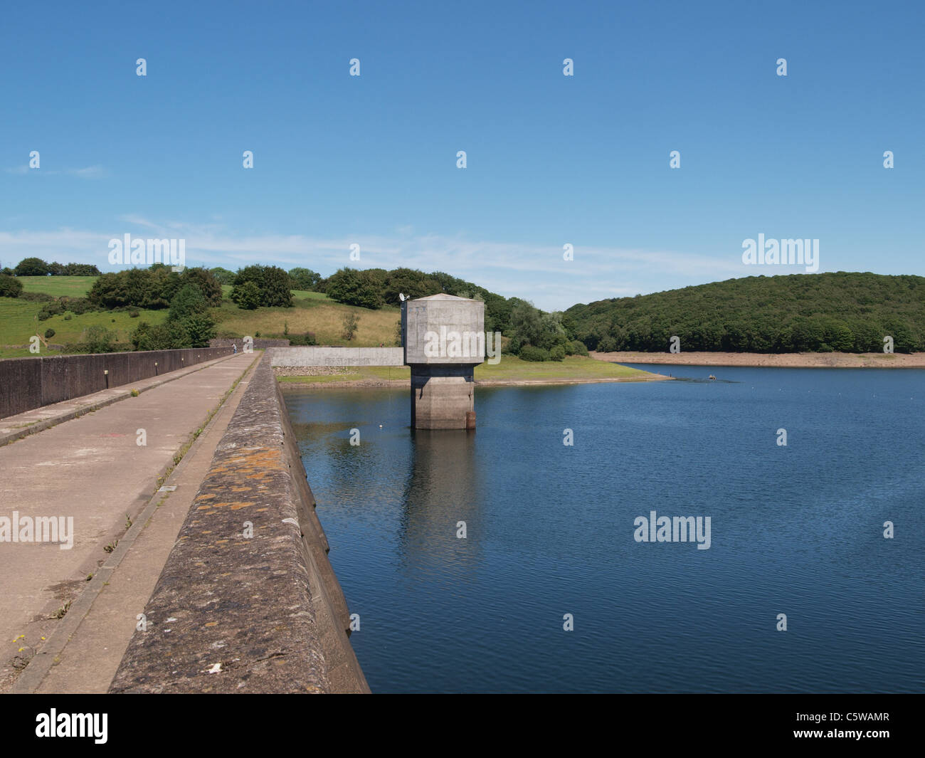 Wimbleball Dam. Somerset. UK Stock Photo - Alamy