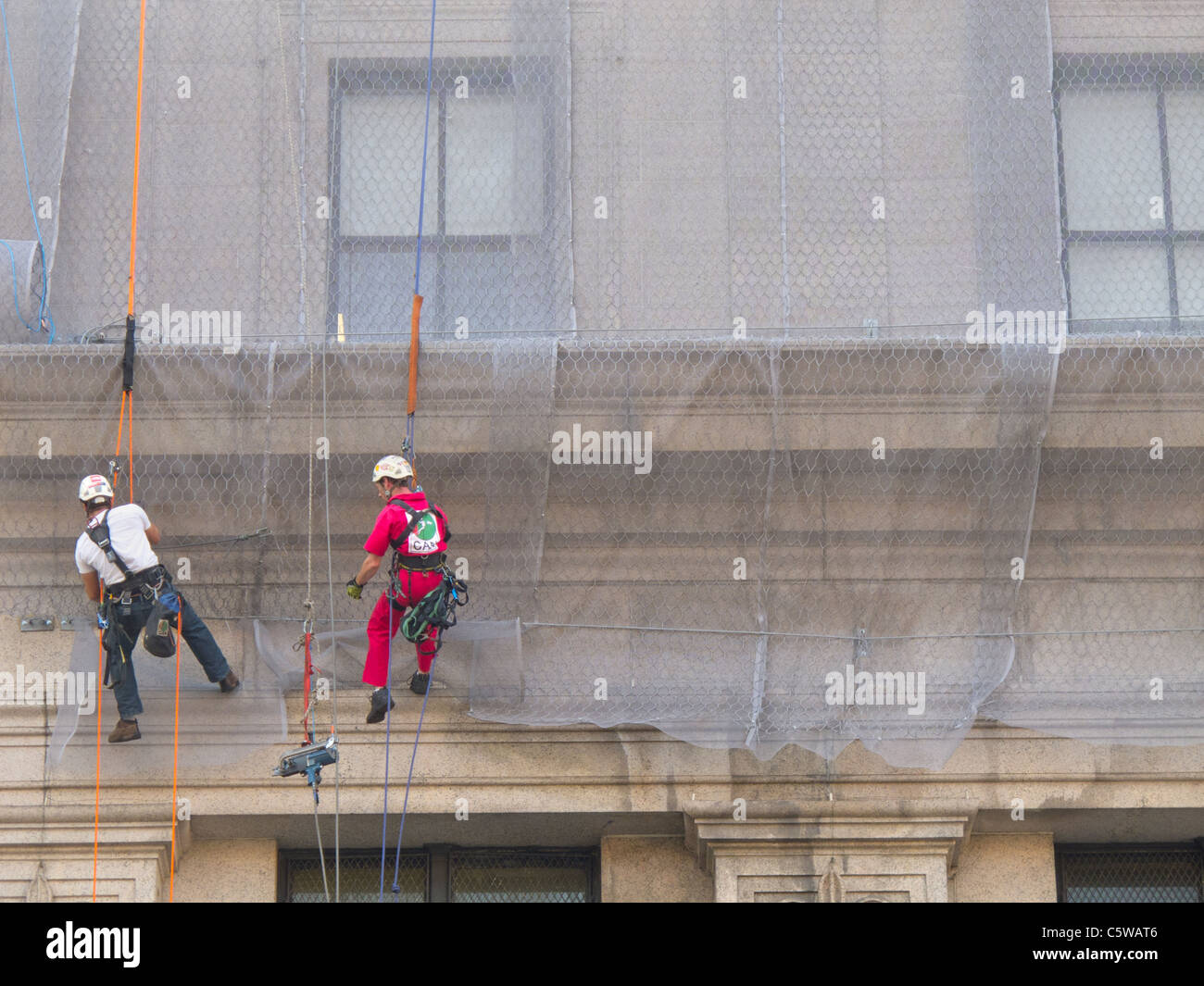 Repelling men hi-res stock photography and images - Alamy