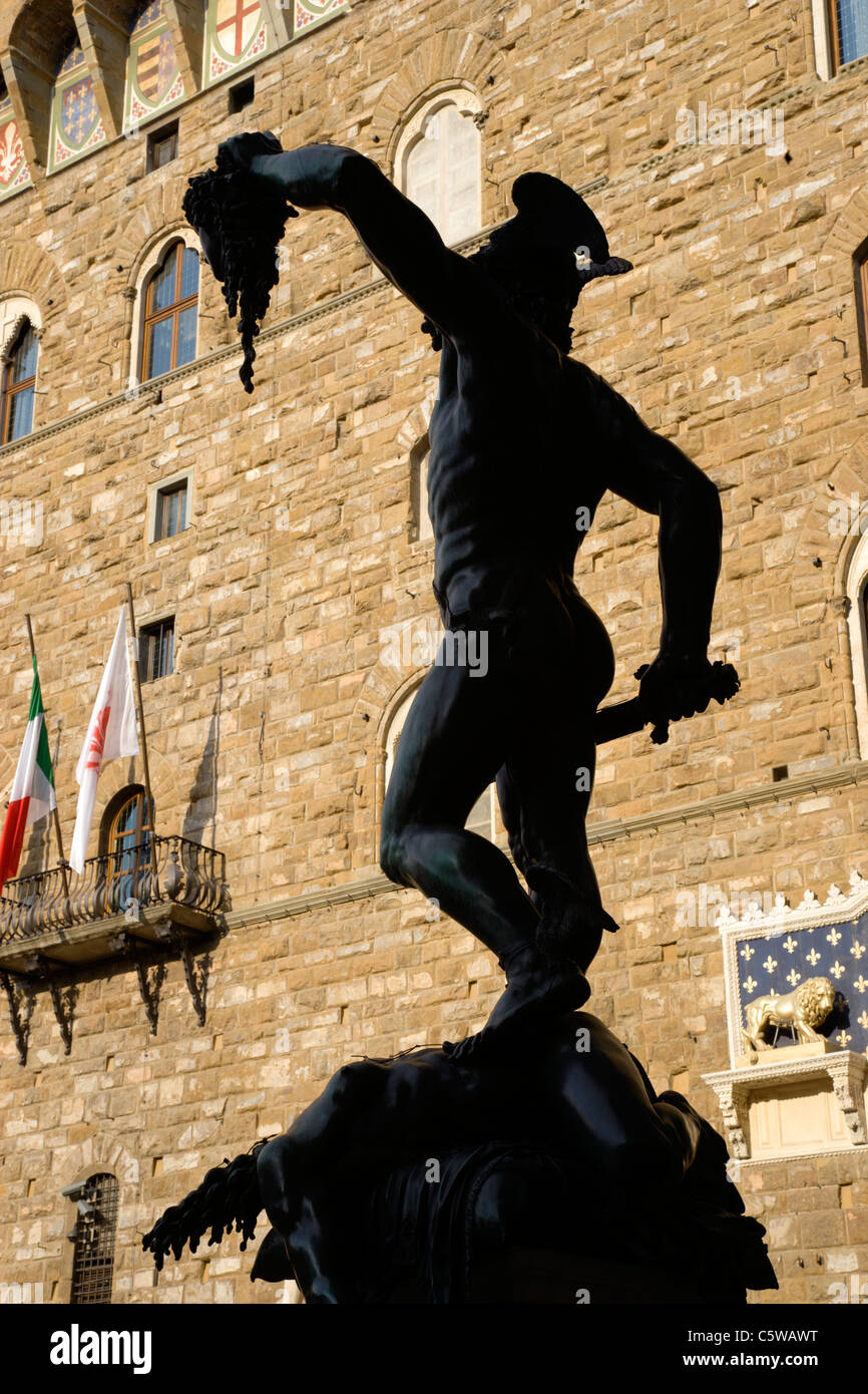 Italy, Tuscany, Florence, Statue of Perseus Stock Photo - Alamy