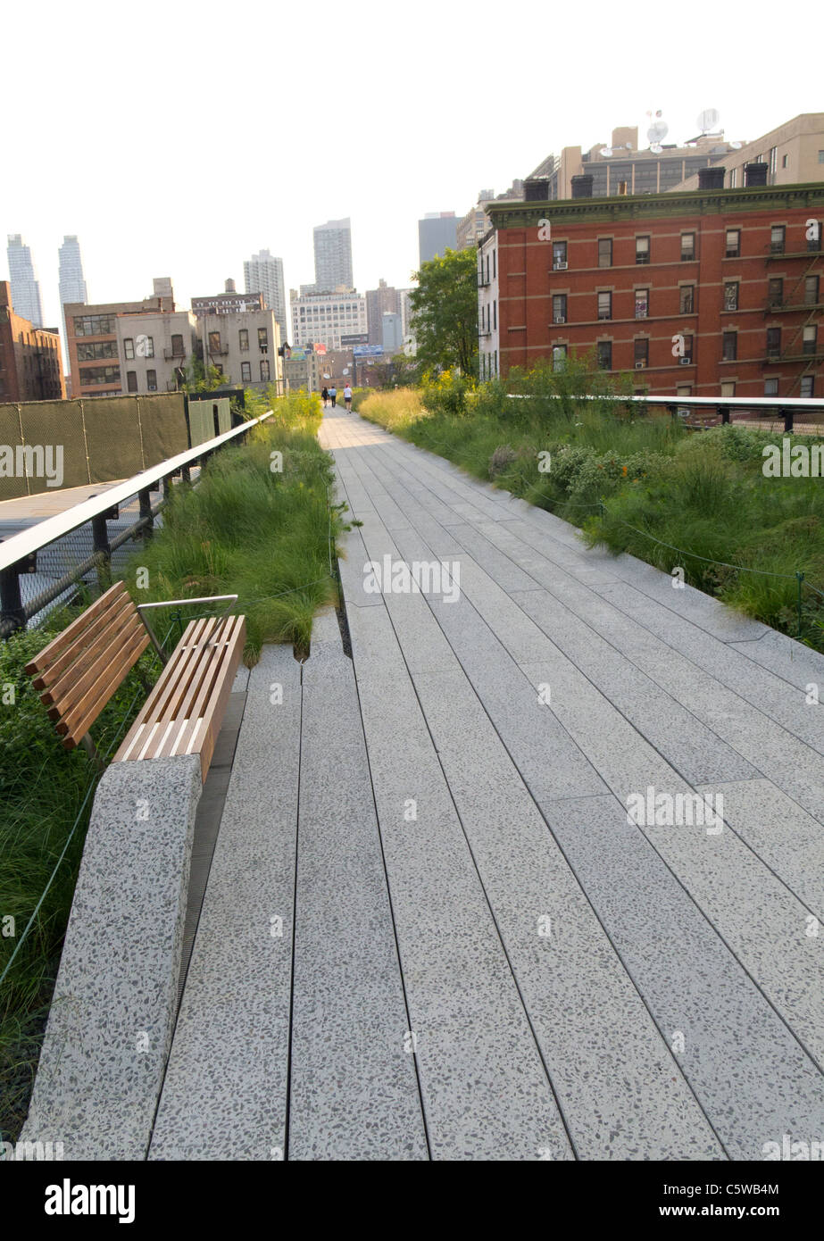 High Line Park garden Stock Photo - Alamy