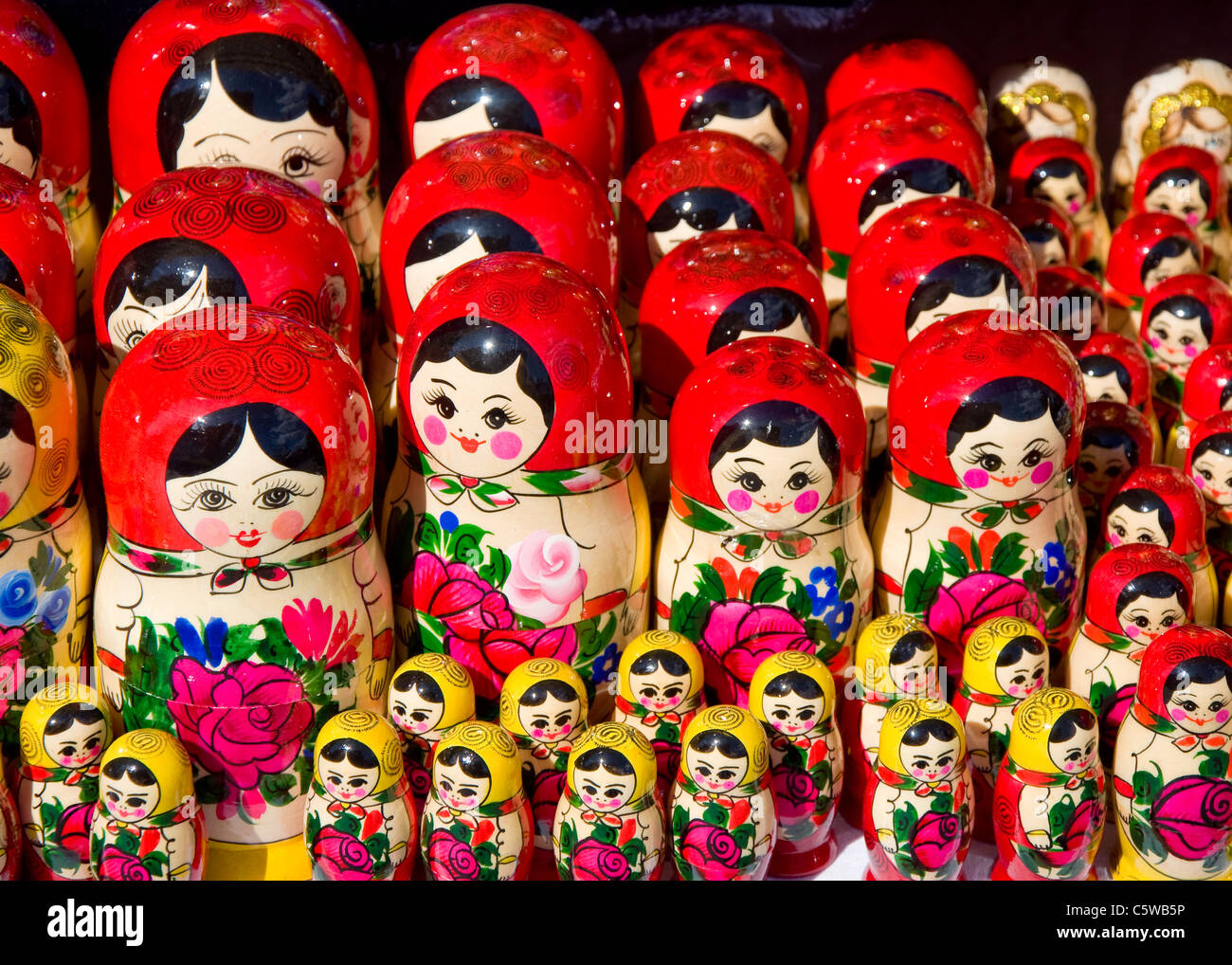 Matryoshka Dolls, Moscow, Russia Stock Photo - Alamy