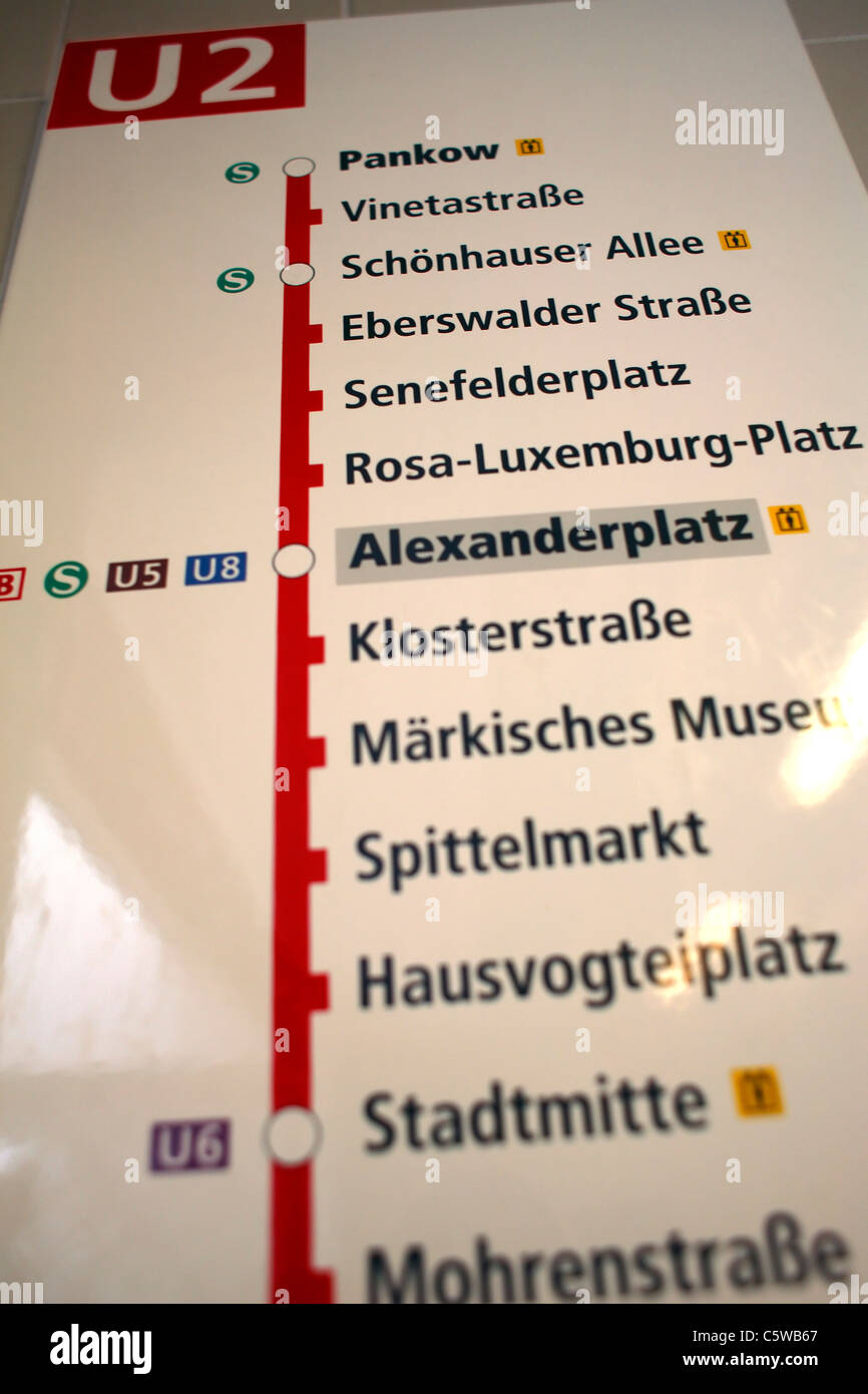 Subway map hi-res stock photography and images - Alamy