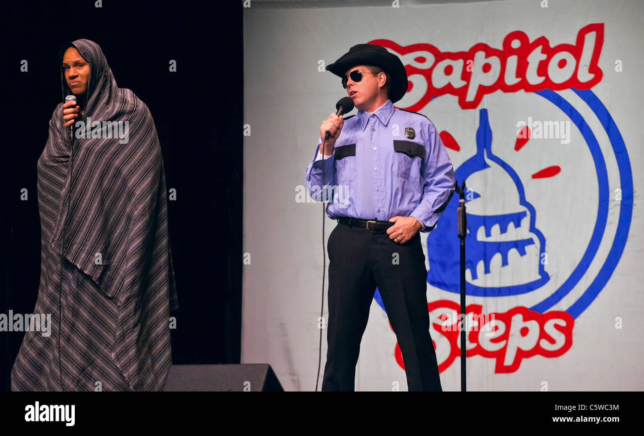 The comedy group CAPITOL STEPS preforms at the SUNSET CENTER - CARMEL ...