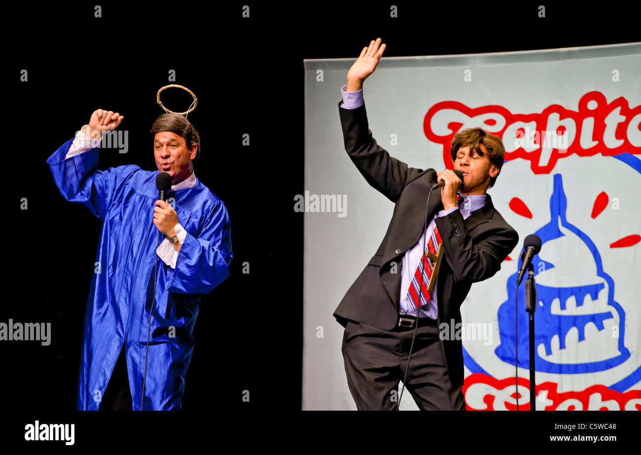 The comedy group CAPITOL STEPS preforms at the SUNSET CENTER - CARMEL ...