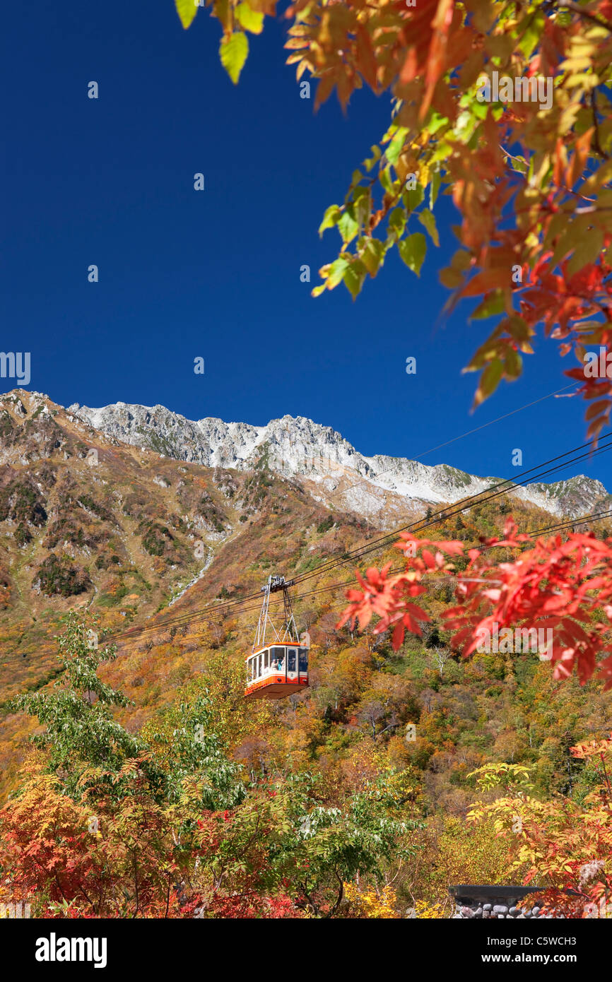 Tateyama Ropeway, Tateyama, Nakaniikawa, Toyama, Japan Stock Photo - Alamy