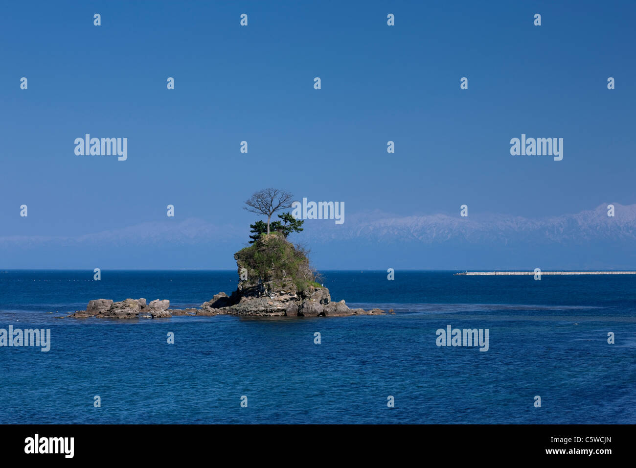 Amaharashi Beach and Meiwa, Takaoka, Toyama, Japan Stock Photo - Alamy