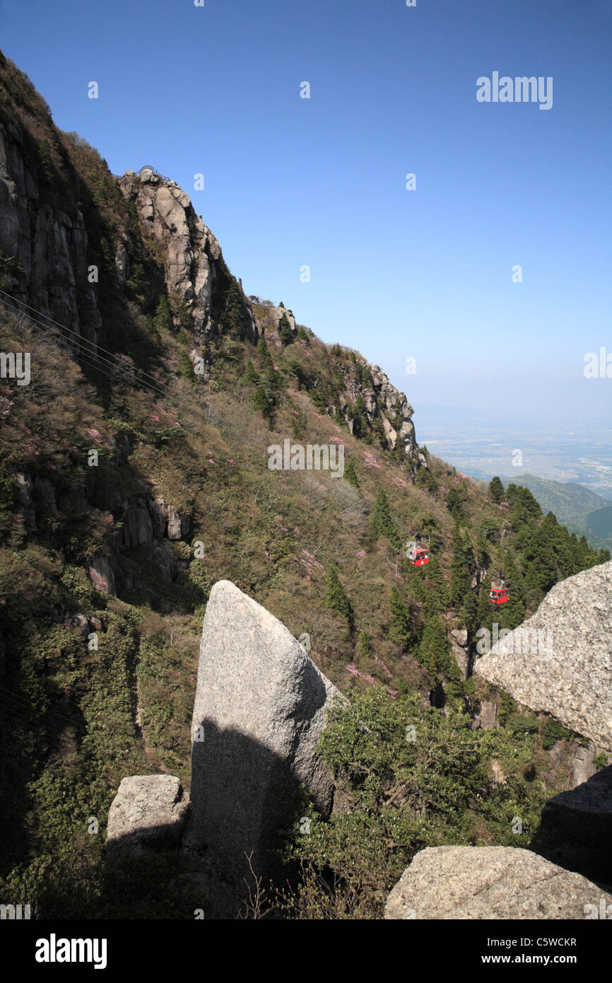 Mount Gozaisho and Ropeway, Komono, Mie, Mie, Japan Stock Photo - Alamy