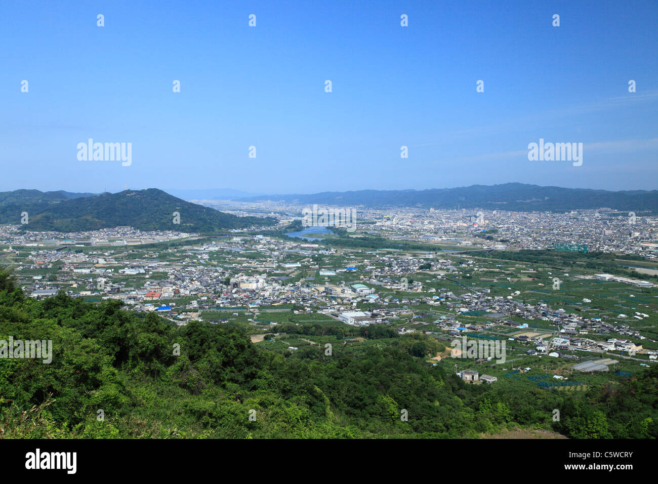 Cityscape of Kinokawa, Kinokawa, Wakayama, Japan Stock Photo - Alamy