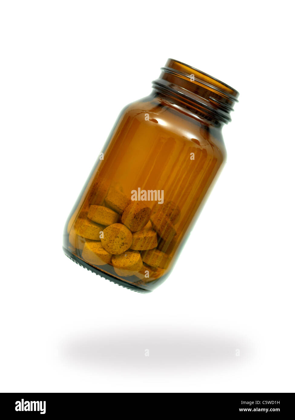 Prescription drugs isolated on a white background Stock Photo - Alamy