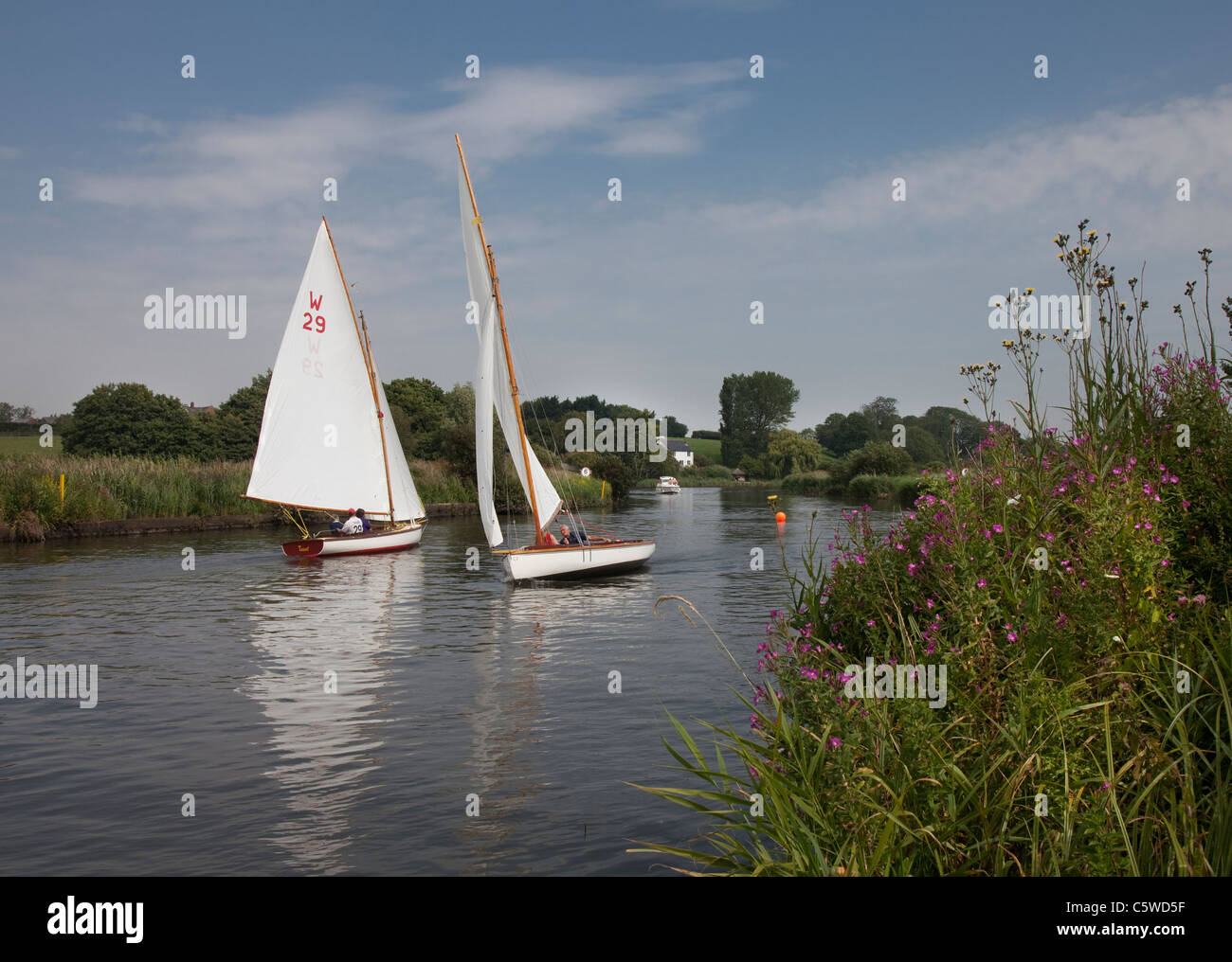 Waveney class sailing boats hi-res stock photography and images - Alamy