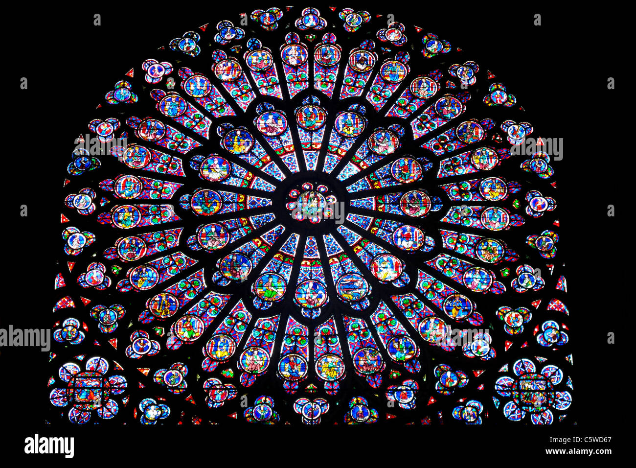 Rose window hi-res stock photography and images - Alamy