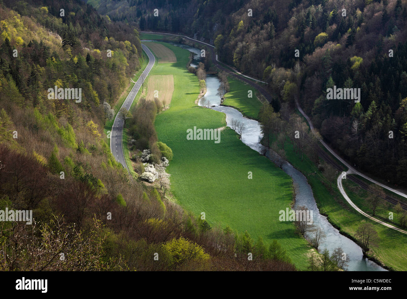 Germany, Bavaria, Franconia, Franconian Switzerland, Wiesenttal ...