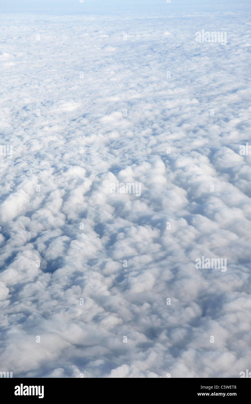 Clouds, full frame, elevated view Stock Photo - Alamy