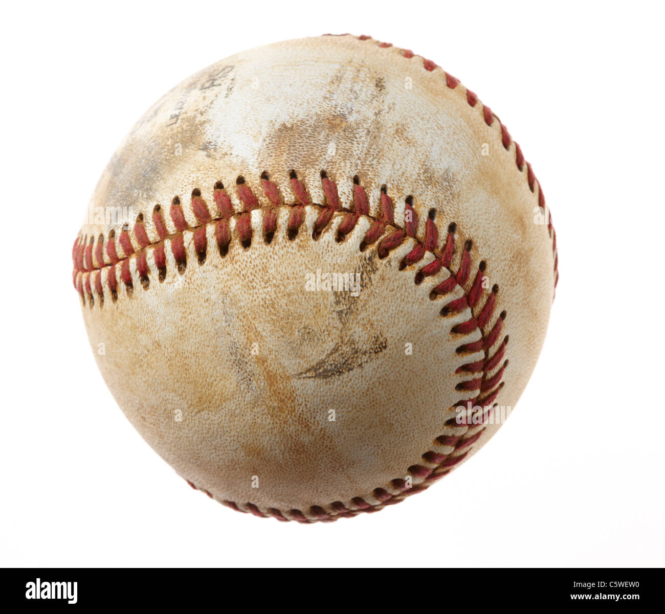 Baseball against white background, close-up Stock Photo - Alamy