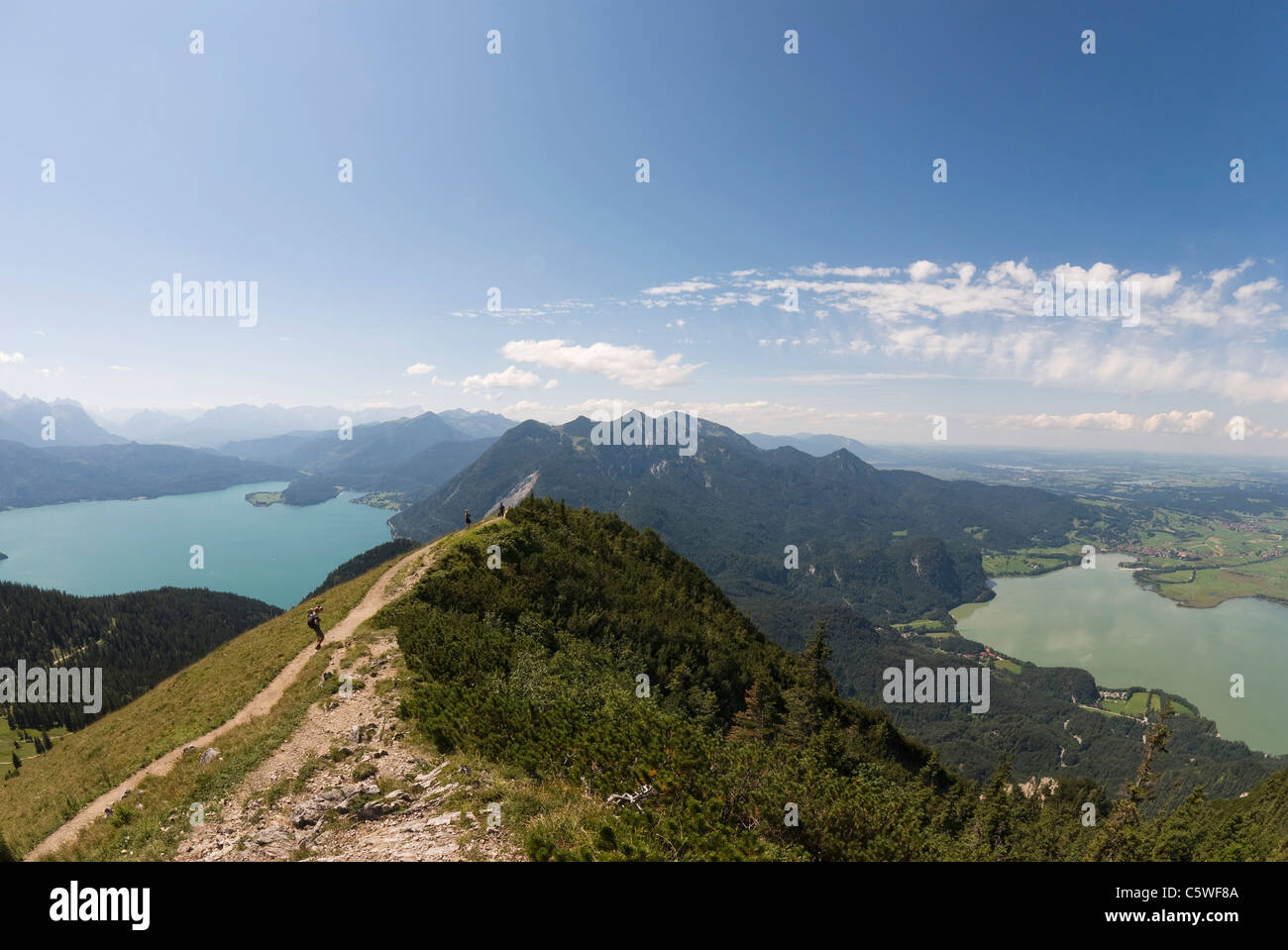 Germany, Bavaria, Walchensee and Kochelsee Stock Photo - Alamy