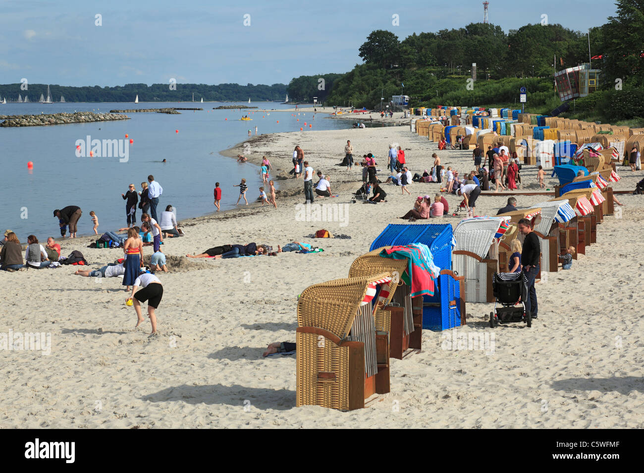 D-Kiel, Kiel Fjord, Baltic Sea, Schleswig-Holstein, D-Kiel-Schilksee ...
