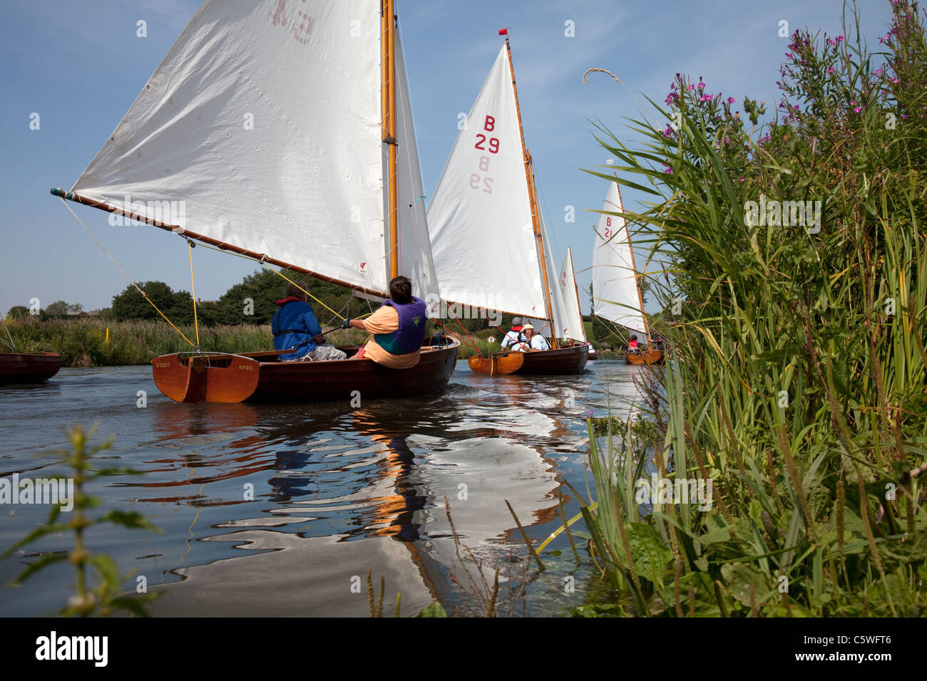 Waveney class sailing boats hi-res stock photography and images - Alamy