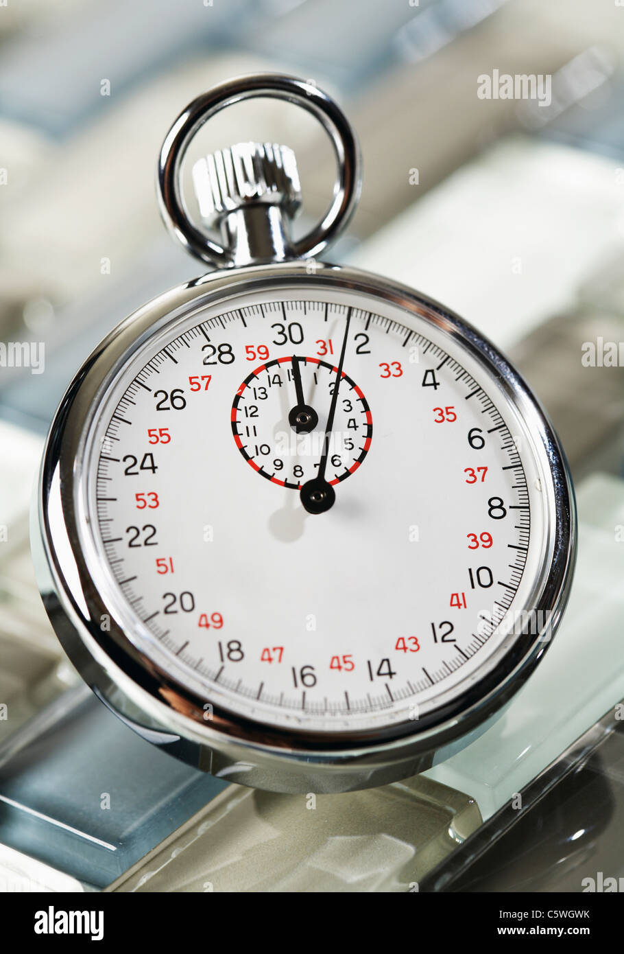 Close up of stopwatch Stock Photo - Alamy