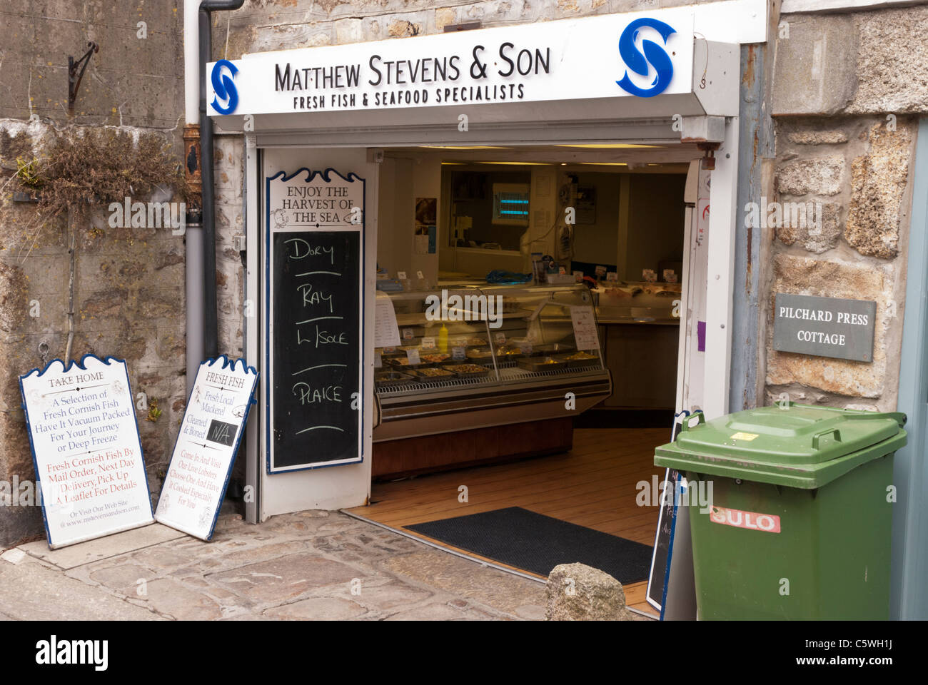 The former Matthew Stevens & Son, a traditional FishMongers in the ...