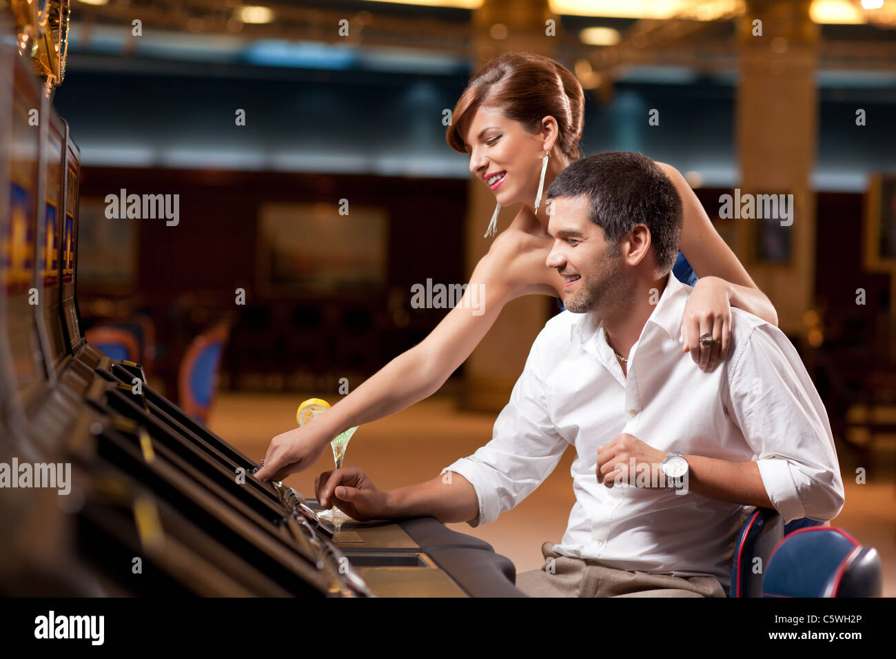 Man woman begging elegant hi-res stock photography and images - Alamy
