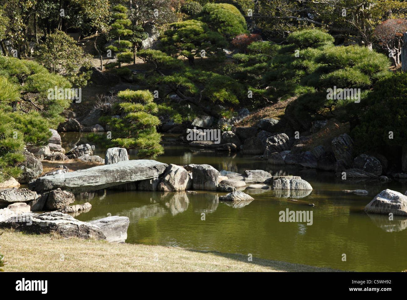 Tokushima Castle Lordly Front Palace Garden, Tokushima, Tokushima ...