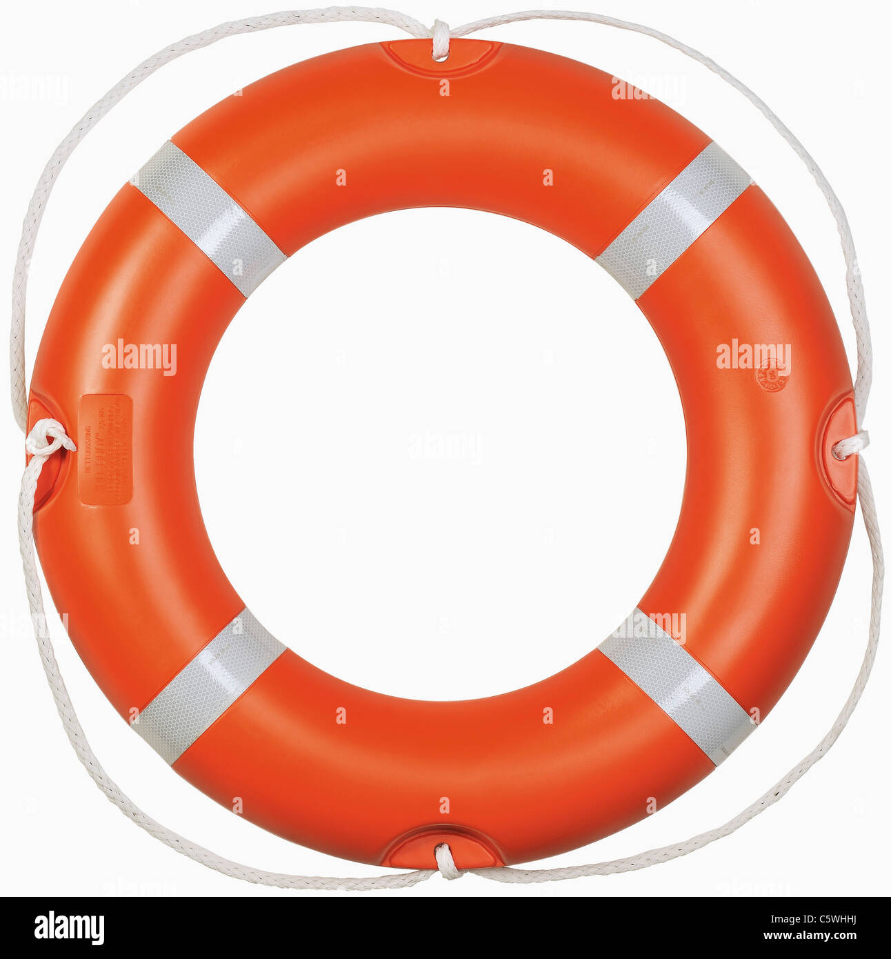 Lifesaver against white background, close up Stock Photo - Alamy