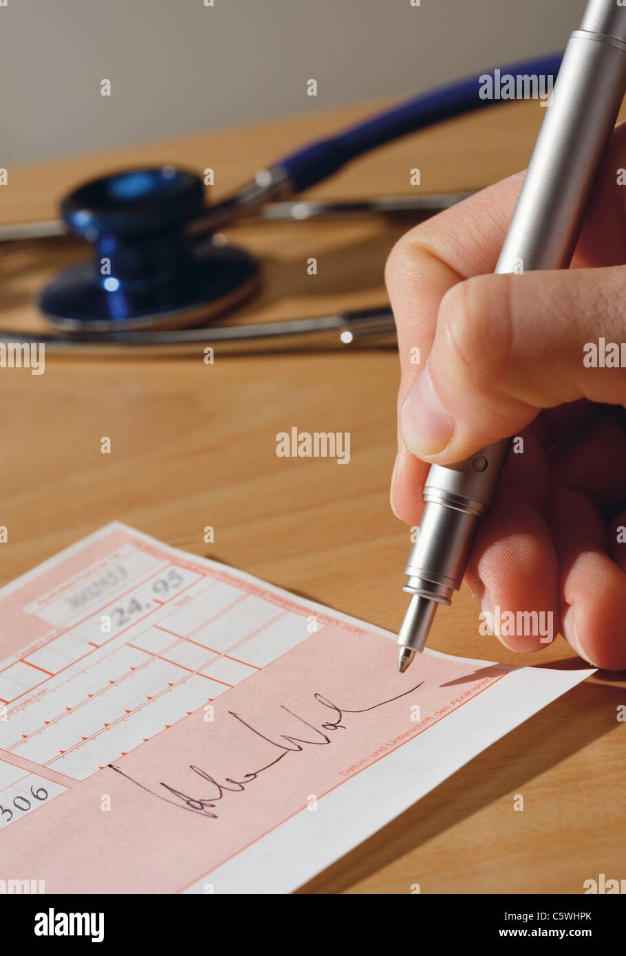 Human hand signing authority document hi-res stock photography and ...