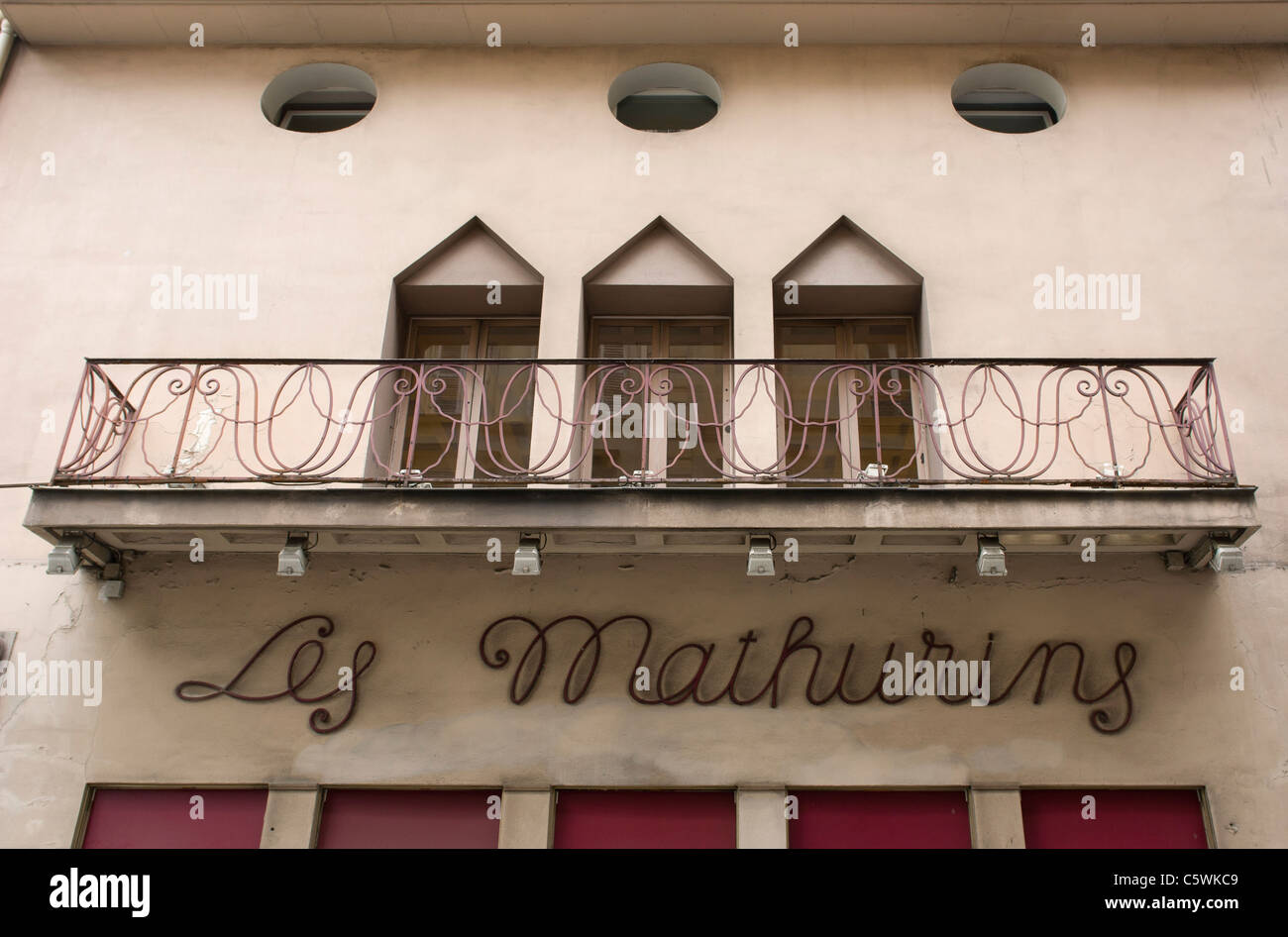Exterior of Théâtre des Mathurins, Paris, France Stock Photo - Alamy