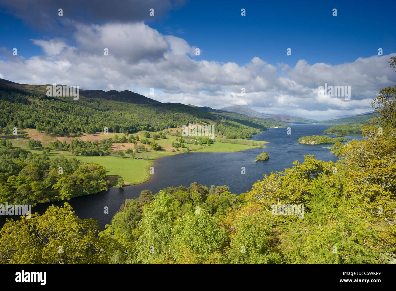 Queens view scotland hi-res stock photography and images - Alamy