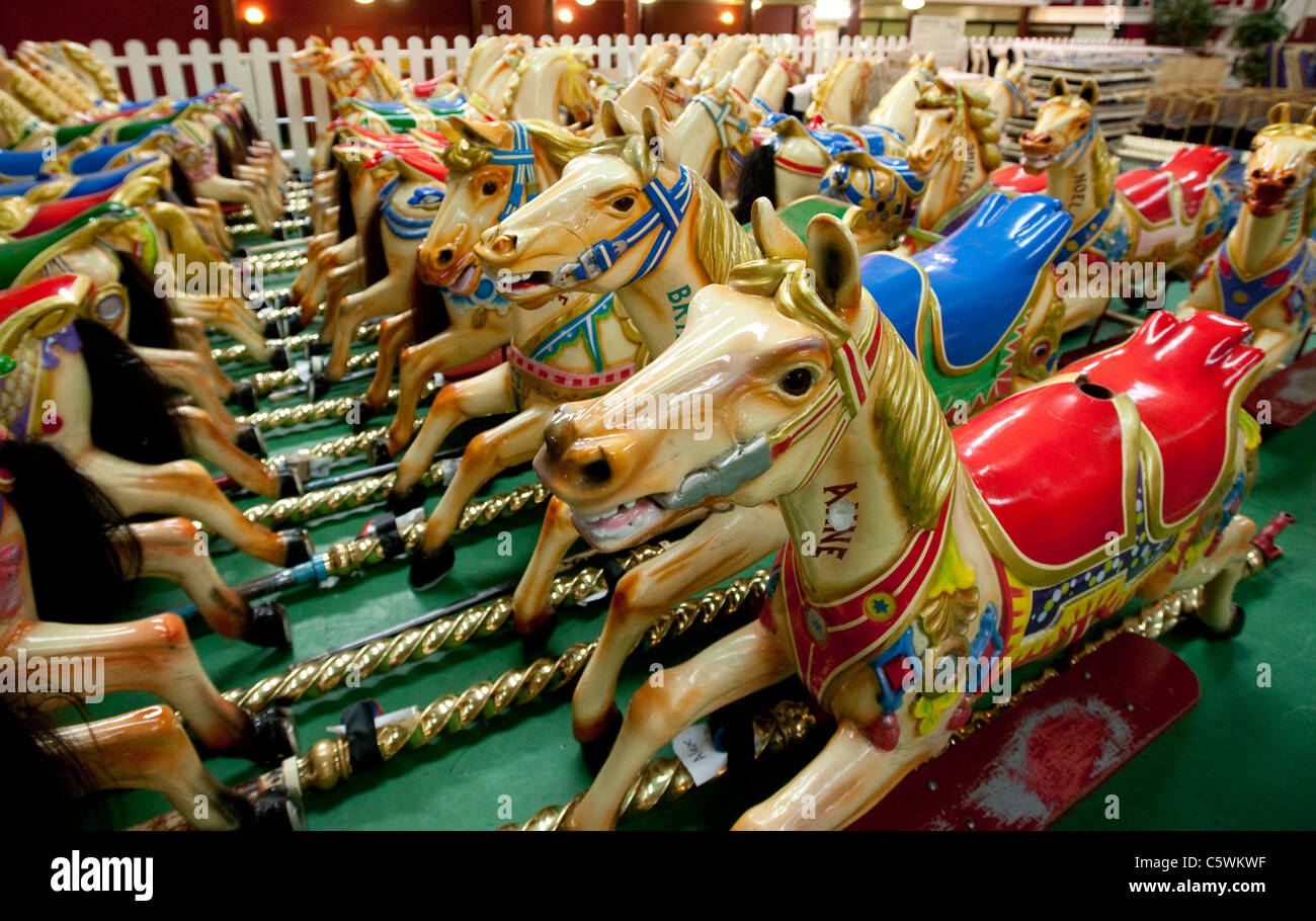 Wooden Carousel Horse High Resolution Stock Photography and Images - Alamy
