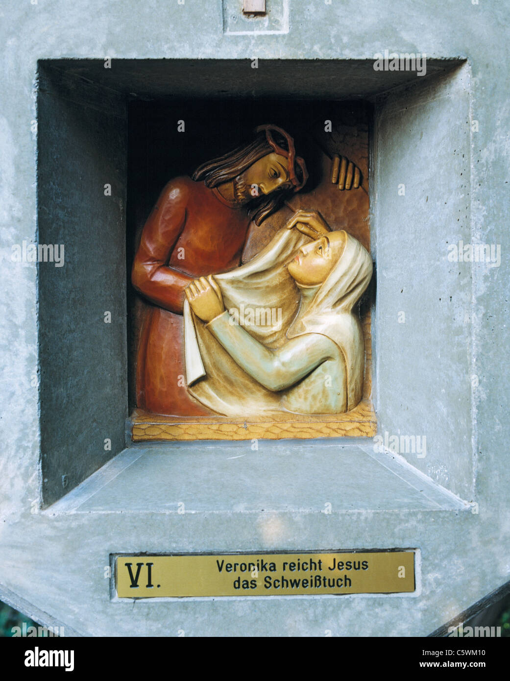 6th station of the cross hi-res stock photography and images - Alamy