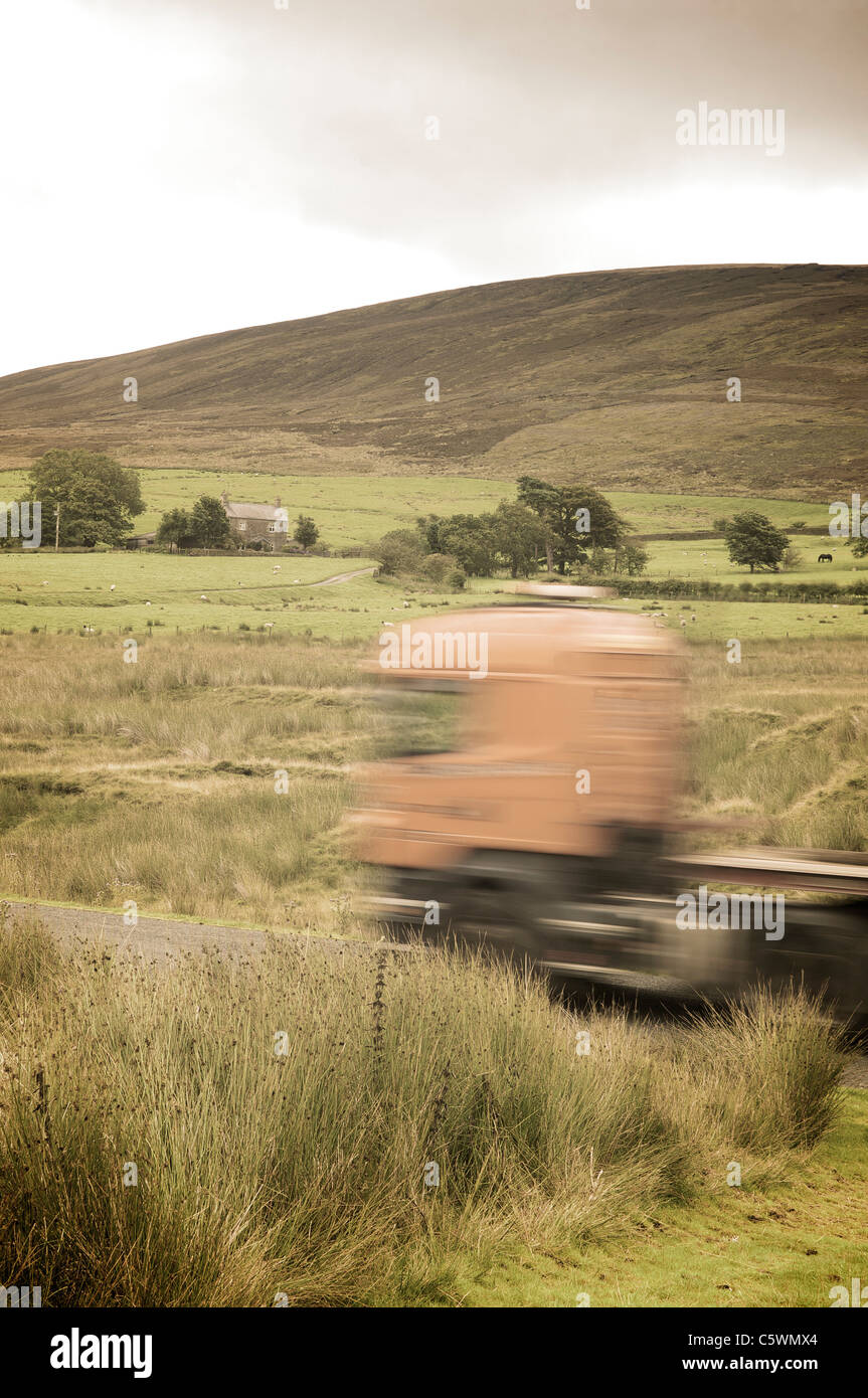 Transport in rural areas of northern England Stock Photo - Alamy