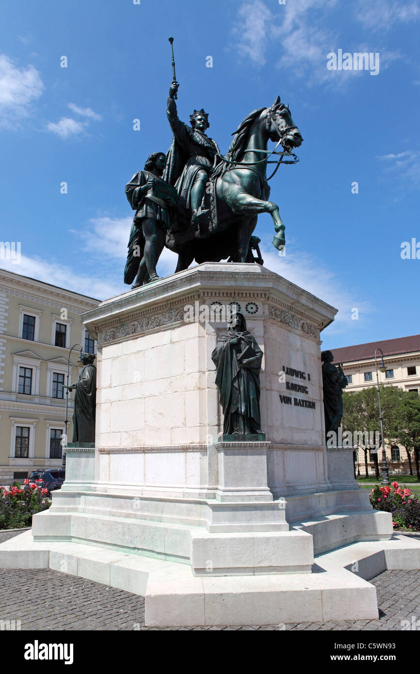 Statue of king ludwig i of bavaria hi-res stock photography and images ...