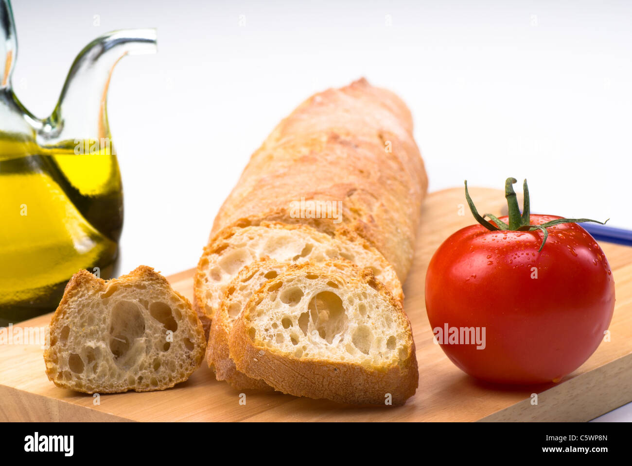 Mediterranean ingredients: simple, tasty and healthy food staples Stock ...