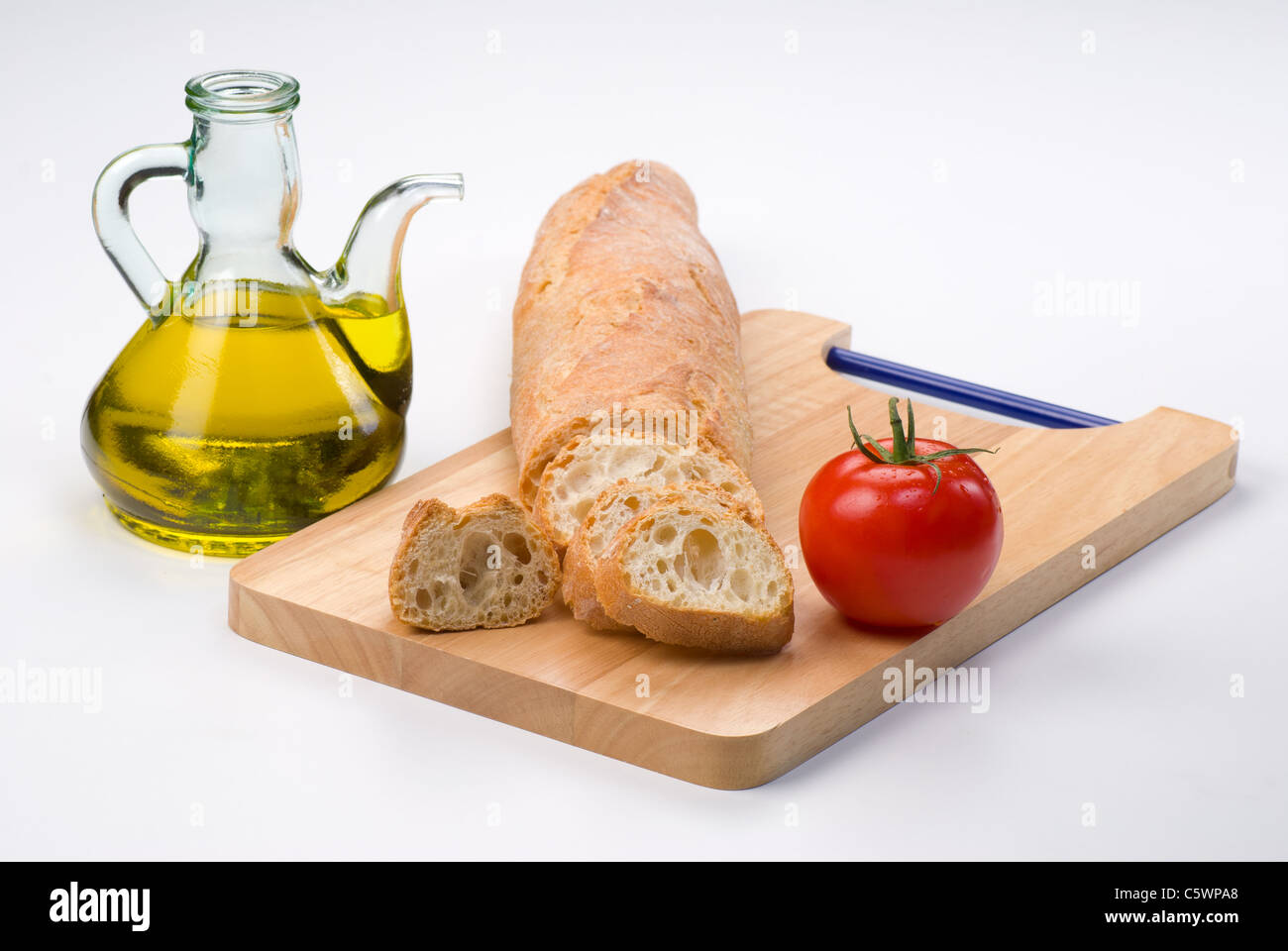 Mediterranean ingredients: simple, tasty and healthy food staples Stock ...
