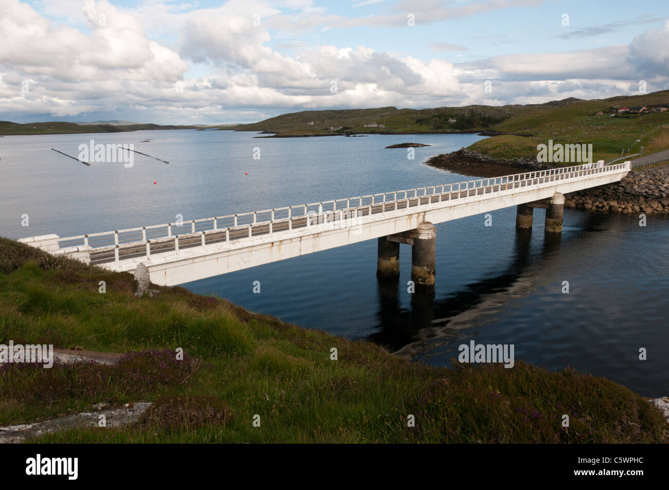 The bridge between Great Bernera and the Isle of Lewis Stock Photo - Alamy