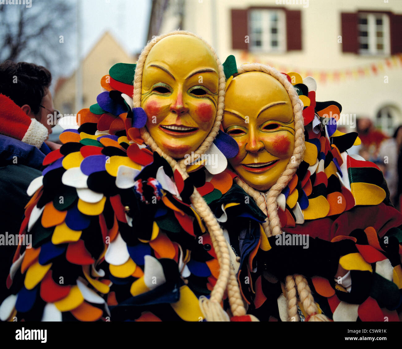 Swabian-Alemannic Fastnacht, masks carnival, carnival fools, colourful ...