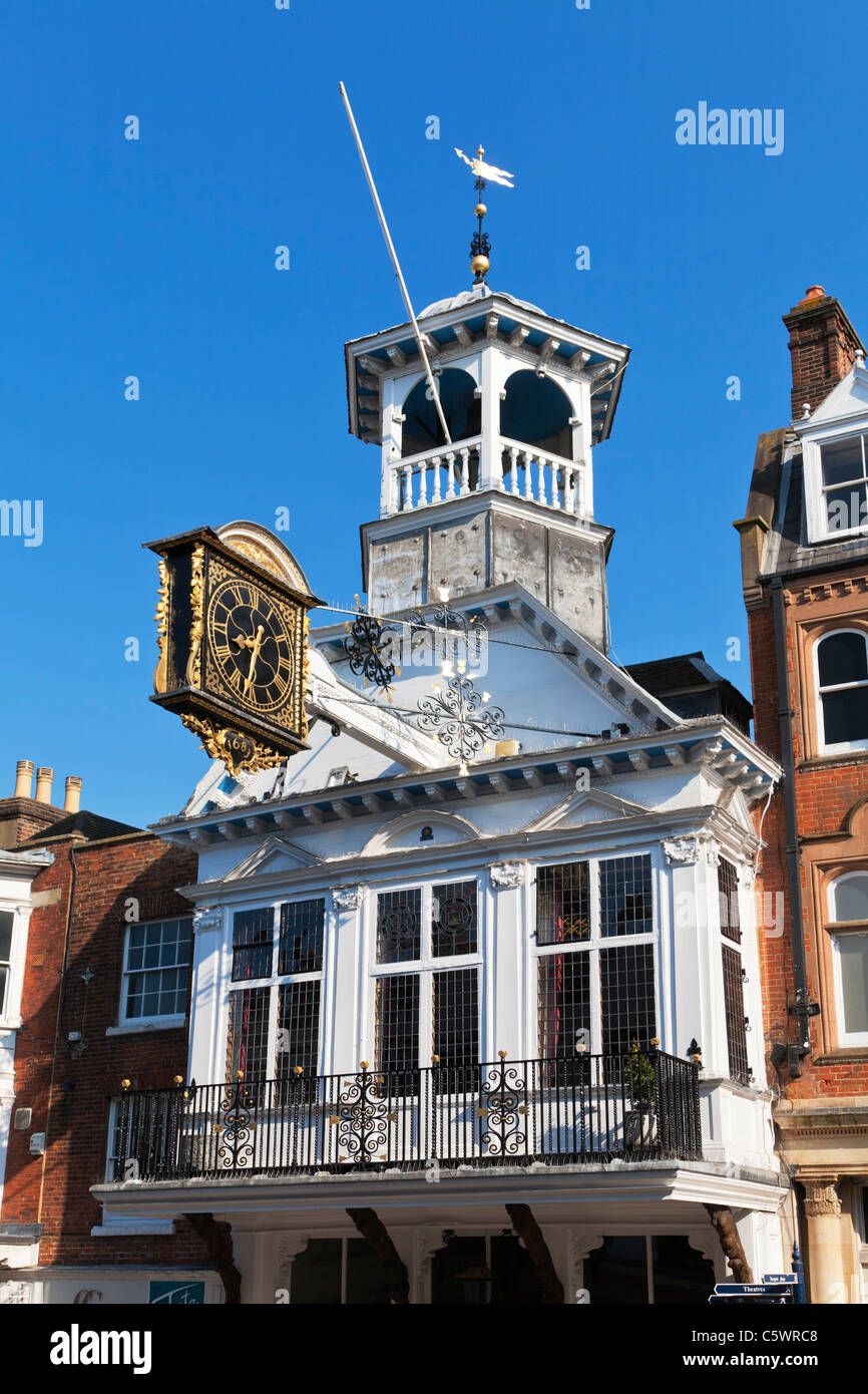Town Hall Guildford High Street Surrey England Stock Photo - Alamy