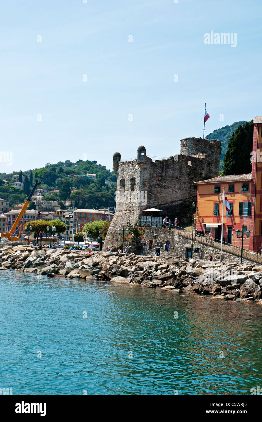The castle built in 1550 by the Republic of Genoa as a defence against ...