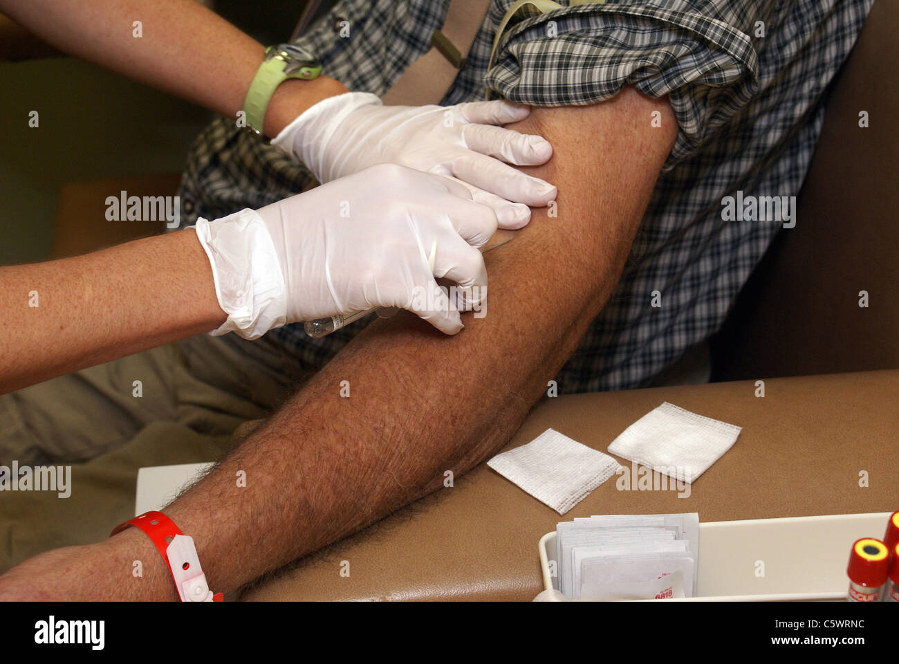 Extracting blood hi-res stock photography and images - Alamy