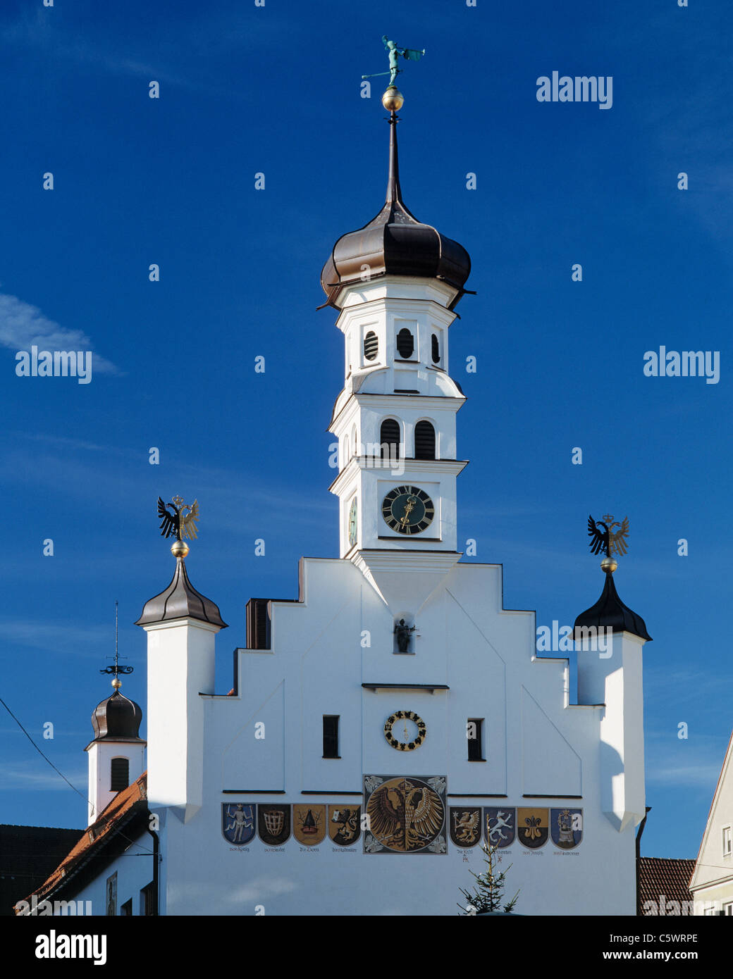 Rathaus in Kempten, Allgaeu, Schwaben, Bayern Stock Photo - Alamy
