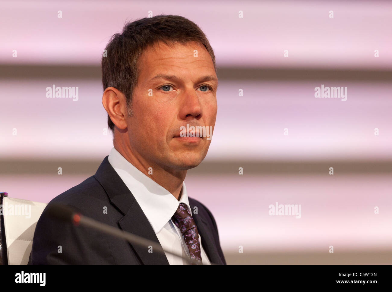 Rene Obermann, CEO Deutsche Telekom Stock Photo - Alamy