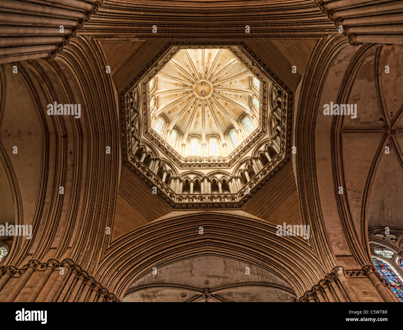 Coutances, Cathedral, Normandy, France Stock Photo - Alamy