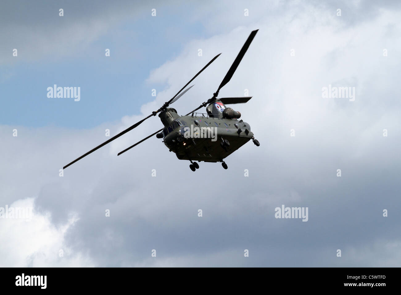 CHINOOK HC3 HELICOPTER 18 SQUADREN RAF 02 July 2011 Stock Photo - Alamy
